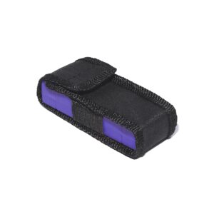 VIPERTEK VTS-881 Micro Stun Gun for Self Defense Rechargeable with LED Flashlight, Purple