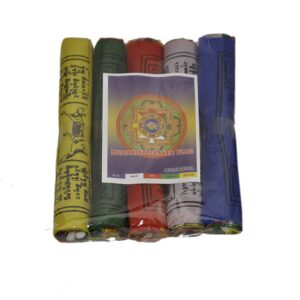 Dharma Store - Tibetan Buddhist Prayer Flags - Made by Tibetan Refugees - Pack of 50