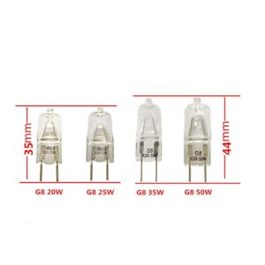 Vstar G8 120V 35W Halogen Light Bulbs(10 Pcs)