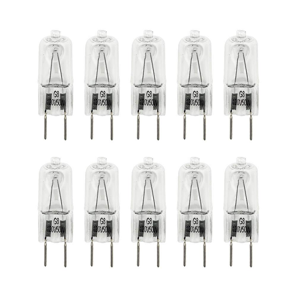 Vstar G8 120V 35W Halogen Light Bulbs(10 Pcs)