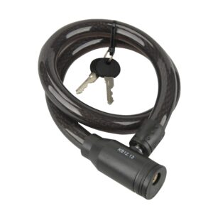 fischer cable lock diameter 12 mm, black, 180, 85848