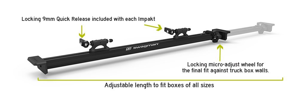 Swagman PATROL Pickup Truck Bike Rack