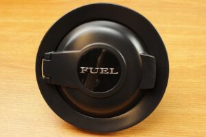 dodge challenger matte black vapor edition fuel filler door mopar oem