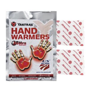 yaktrax 8-hour hand warmers, 10 pair