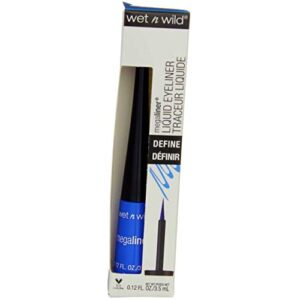 2 pack wet n wild megaliner liquid eyeliner 873a voltage blue