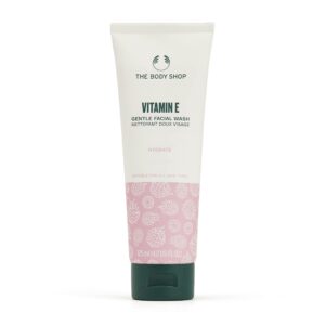 the body shop vitamin e gentle facial wash, 4.2 fl oz