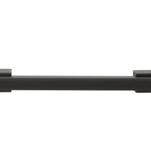 Richelieu Hardware BP905096900 Madison Collection 3 3/4-inch (96 mm) Center-to-Center Matte Black Modern Rectangular Cabinet and Drawer Bar Pull Handle for Kitchen, Bathroom, and Furniture