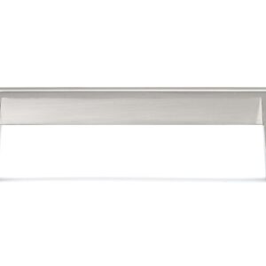 Richelieu Hardware BP86072128195 Wexford Collection 5 1/16-inch (128 mm) Center-to-Center Brushed Nickel Modern Cabinet and Drawer Pull Handle for Kitchen, Bathroom, and Furniture