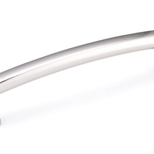 Richelieu Hardware BP863128180 Terrebonne Collection 5 1/16-inch (128 mm) Center-to-Center Polished Nickel Transitional Cabinet and Drawer Pull Handle for Kitchen, Bathroom, and Furniture