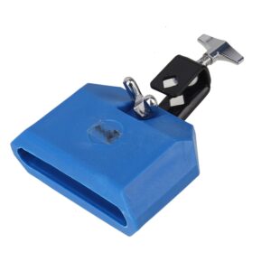 yibuy blue plastic percussion instruments block percussion jam block