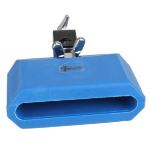 Yibuy Blue Plastic Percussion Instruments Block Percussion Jam Block