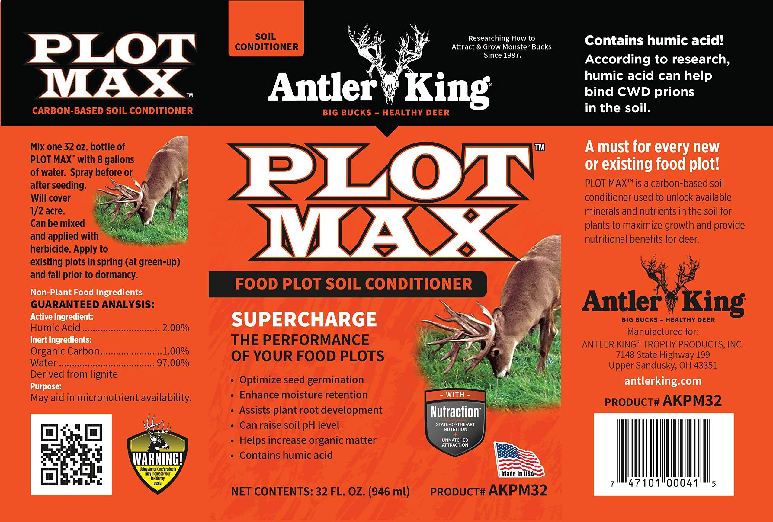 Antler King Plot Max, 32 oz