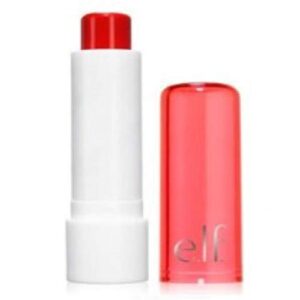 e.l.f. essential lip kiss balm, nourishing, moisturizing, 0.15 oz, red