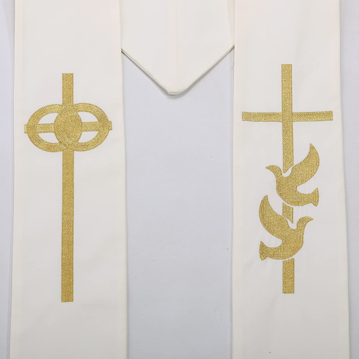 BLESSUME Pastor Wedding Embroidery Stole