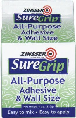 Zinsser 62008 8 Oz SureGrip All Purpose Adhesive &amp;amp;amp;amp; Wallsize