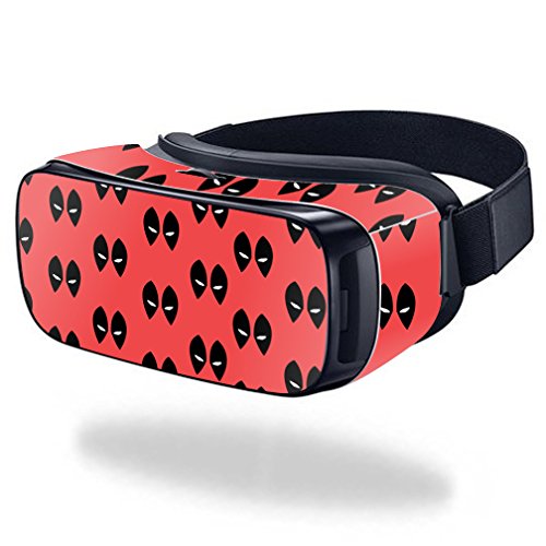 MightySkins Skin Compatible with Samsung Gear VR (Original) wrap Cover Sticker Skins Dead Eyes Pool