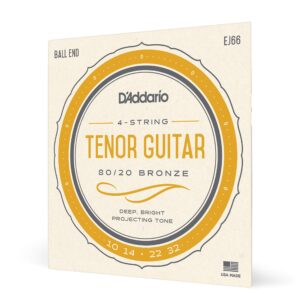 d'addario, ej66 tenor guitar strings