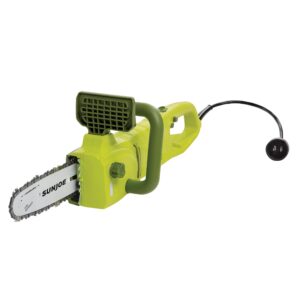 Sun Joe SWJ806E 8-Inch 8.0 Amp 2-in-1 Convertible Pole Chain Saw, Green