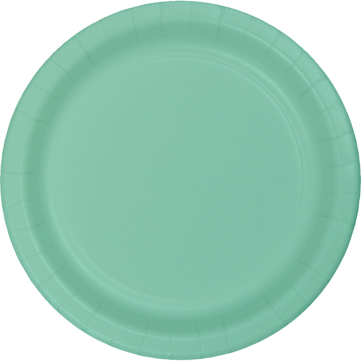 Creative Converting 318894 24 Count Paper Lunch Plate, 7", Fresh Mint