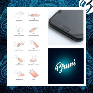 Bruni Screen Protector compatible with Pentax Optio WG-2 / WG-2 GPS Protector Film, crystal clear Protective Film (2X)