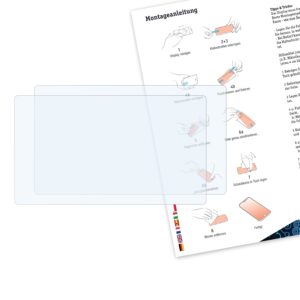 Bruni Screen Protector compatible with Pentax Optio WG-2 / WG-2 GPS Protector Film, crystal clear Protective Film (2X)