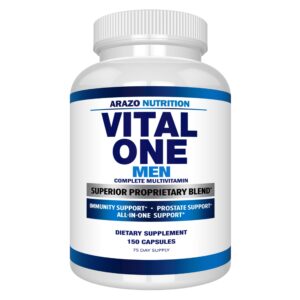 vital one multivitamin for men – daily wholefood supplement - 150 vegan