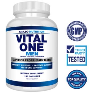 Vital One Multivitamin for Men – Daily Wholefood Supplement - 150 Vegan