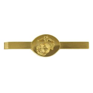 us marine corp tie bar clip anodized gold enlisted by vanguard