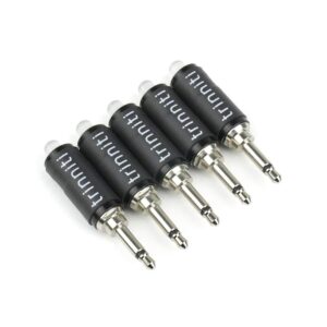 5x Trinniti Eurorack Synthesizer Modular Plug Lights - LED Jack Light 3.5mm 1/8 inch 12 volt