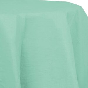 Creative Converting TABLECOVER, OCTY ROUND 82" TIS/POLY, Green