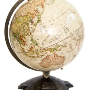 National Geographic Antique Globe 12". Made in The USA