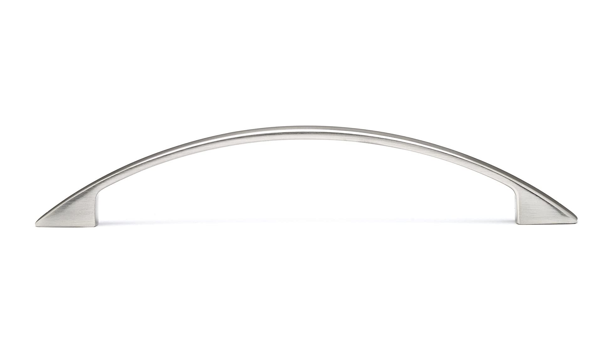 Richelieu Hardware BP23103128195 Cambria Collection 5 1/16-inch (128 mm) Center-to-Center Brushed Nickel Modern Cabinet and Drawer Pull Handle for Kitchen, Bathroom, and Furniture