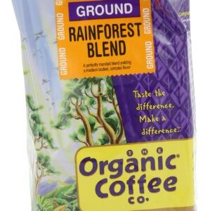 The Organic Coffee Co. Ground, Rainforest Blend, 12 Ounce