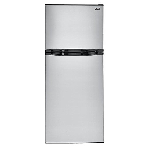 Haier HA10TG21SS 10 cu. ft. Top Mount Refrigerator, Stainless Steel