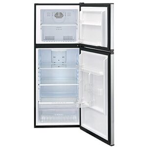 Haier HA10TG21SS 10 cu. ft. Top Mount Refrigerator, Stainless Steel