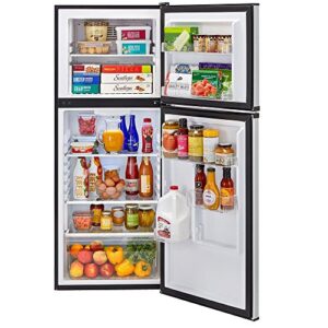 Haier HA10TG21SS 10 cu. ft. Top Mount Refrigerator, Stainless Steel