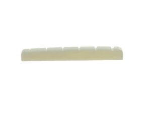 kaish 43x3.5mm flat bottom pure cattle bone electric guitar nut for strat tele guitars