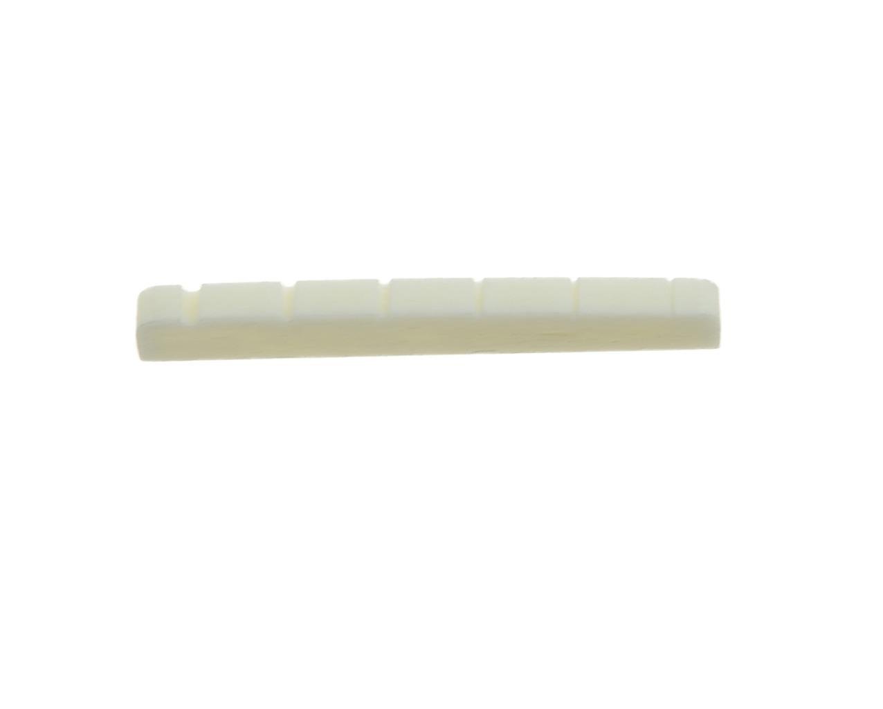 KAISH 43x3.5mm Flat Bottom Pure Cattle Bone Electric Guitar Nut for Strat Tele Guitars