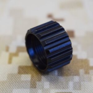 37/64 x 28 .578x 28 Barrel Thread Protector Black Oxide .45 Cal Splined