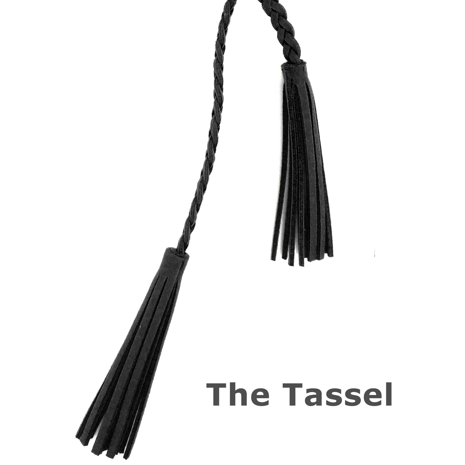 Nanxson Women's Waist Belt Woven Tassels Chain Belt Skinny Belt for Skirt Dress PDW0042 (black)