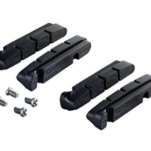 2 Pairs Shimano Brake Pads R55C4 Dura Ace/Ultegra/105 with Fixing Bolts, Factory Number: Y-8L298062