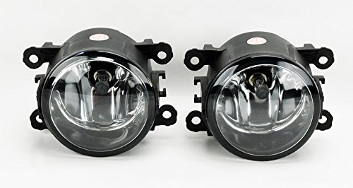 ZMAUTOPARTS Bumper Driving Fog Lights Lamps Chrome For Acura/Ford/Honda/Jaguar/Lincoln/Subaru/Suzuki