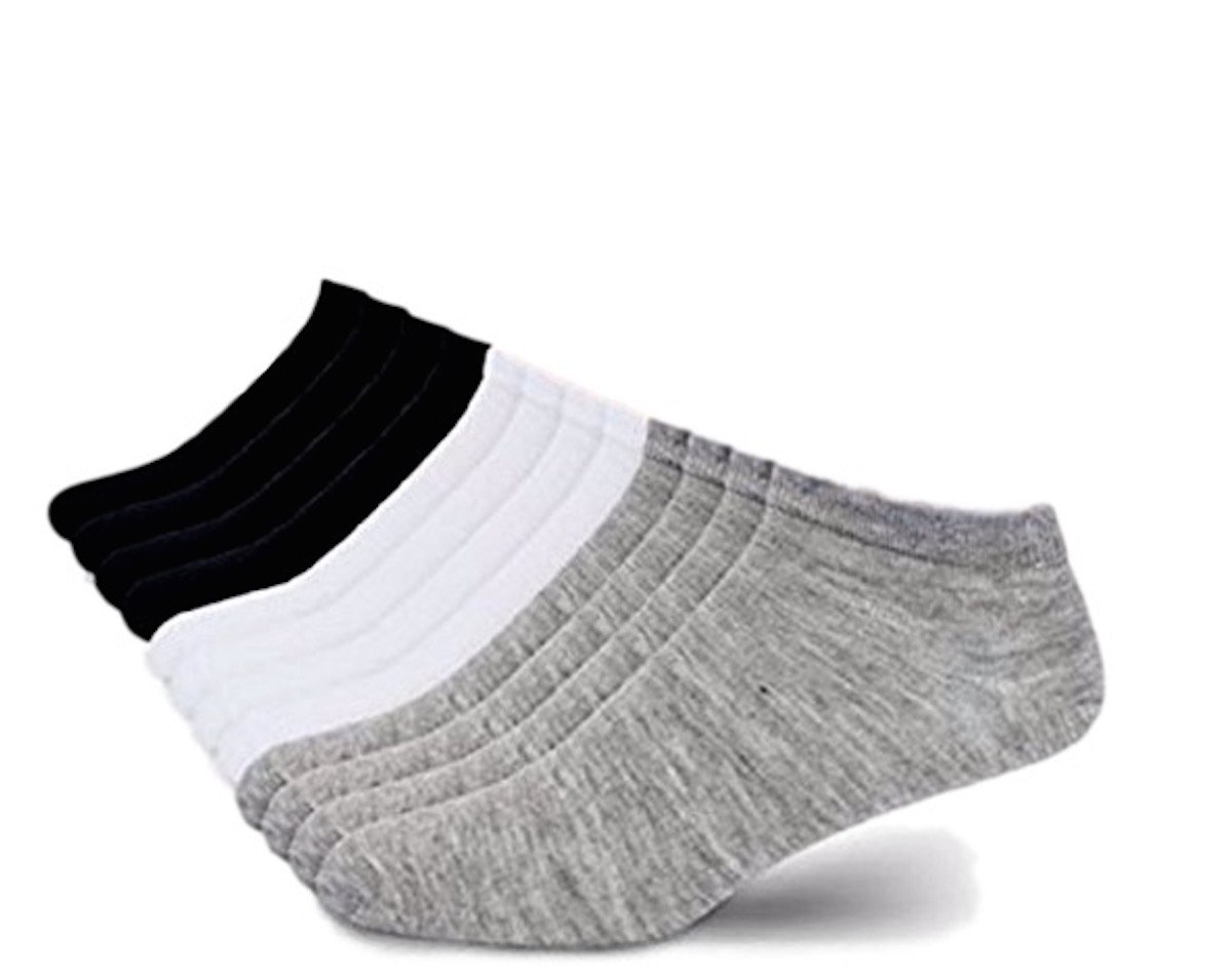 I&S Women's 12 Pack Low Cut No Show Athletic Socks - Women's Socks Size 9-11 (Set of 12 (Asst))