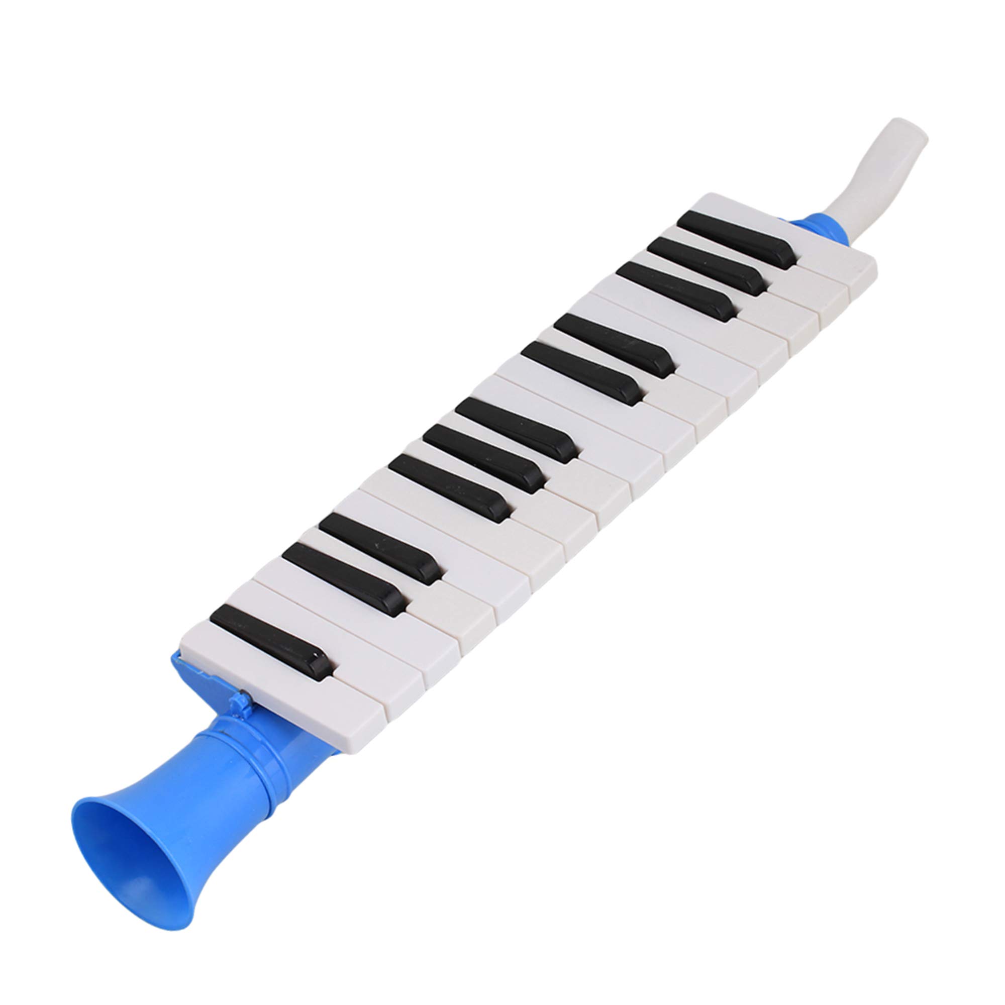 Yibuy 27 Keys Melodica Mouth Organ Wind Piano QM27A Black White Keyboard