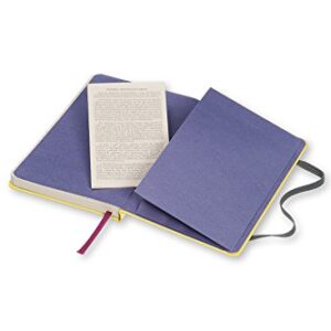 Moleskine Limited Collection Contrast Notebook, Hard Cover, Pocket (3.5" x 5.5") Ruled/Lined, Citron Yellow, 192 Pages