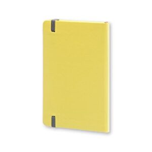 Moleskine Limited Collection Contrast Notebook, Hard Cover, Pocket (3.5" x 5.5") Ruled/Lined, Citron Yellow, 192 Pages