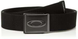 oakley ellipse web belt, blackout, one size