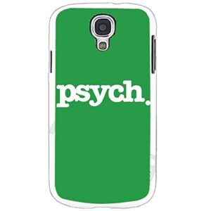 psych tv series logo for samsung galaxy case (samsung galaxy s4 white)