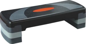 klb sport 31" adjustable workout aerobic stepper in fitness & exercise