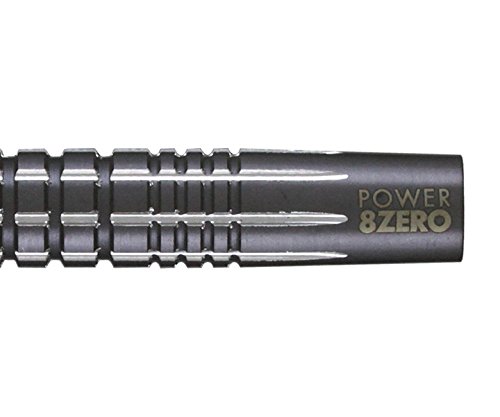 Target Darts - Phil Taylor Power 8Zero Black Titanium 20G Soft Tip Darts